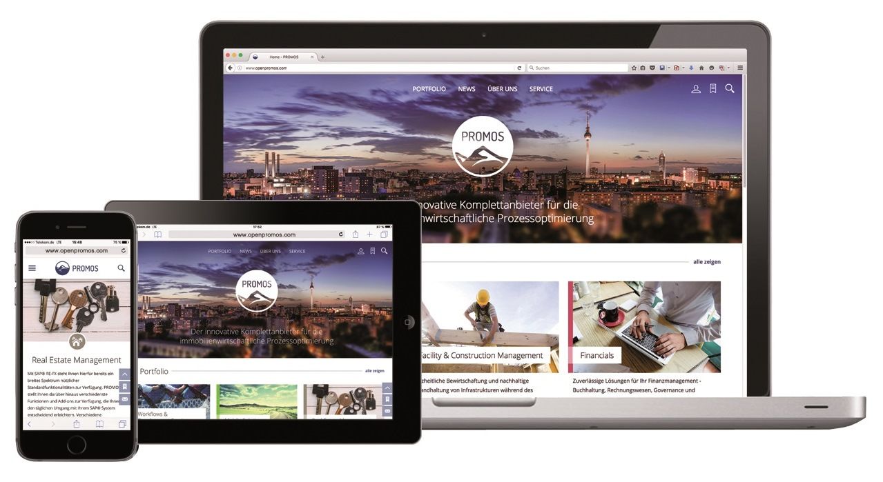 PROMOS consult präsentiert neues Markenlogo und neue Webpräsenz